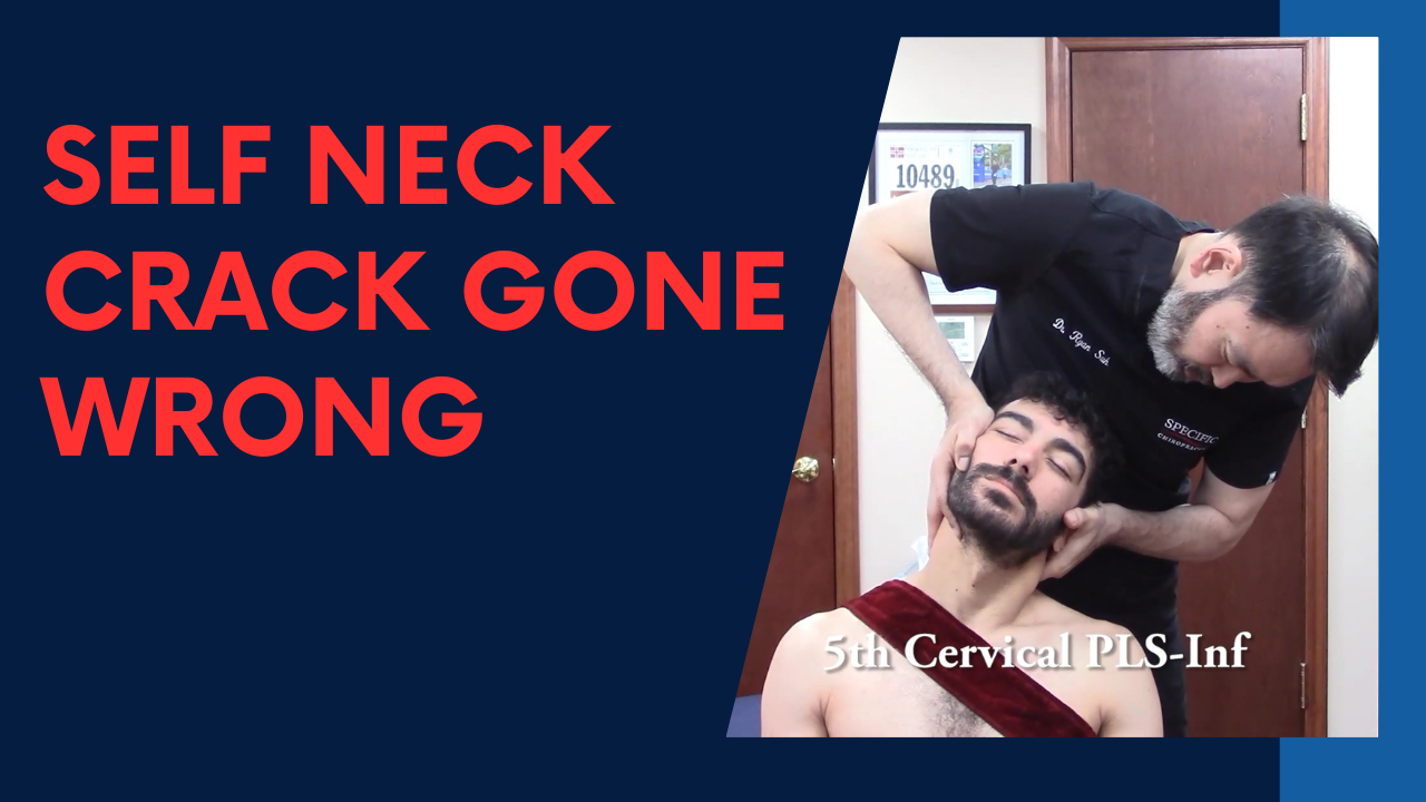 SHARP NECK PAIN from Self Neck Crack Gone WRONG – Chiropractor Manhattan